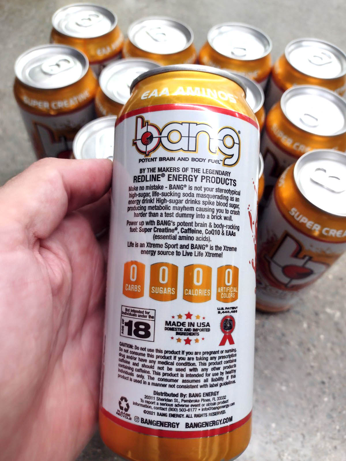 Bang Energy Drinks – 12 Pack - FitnessRev.net